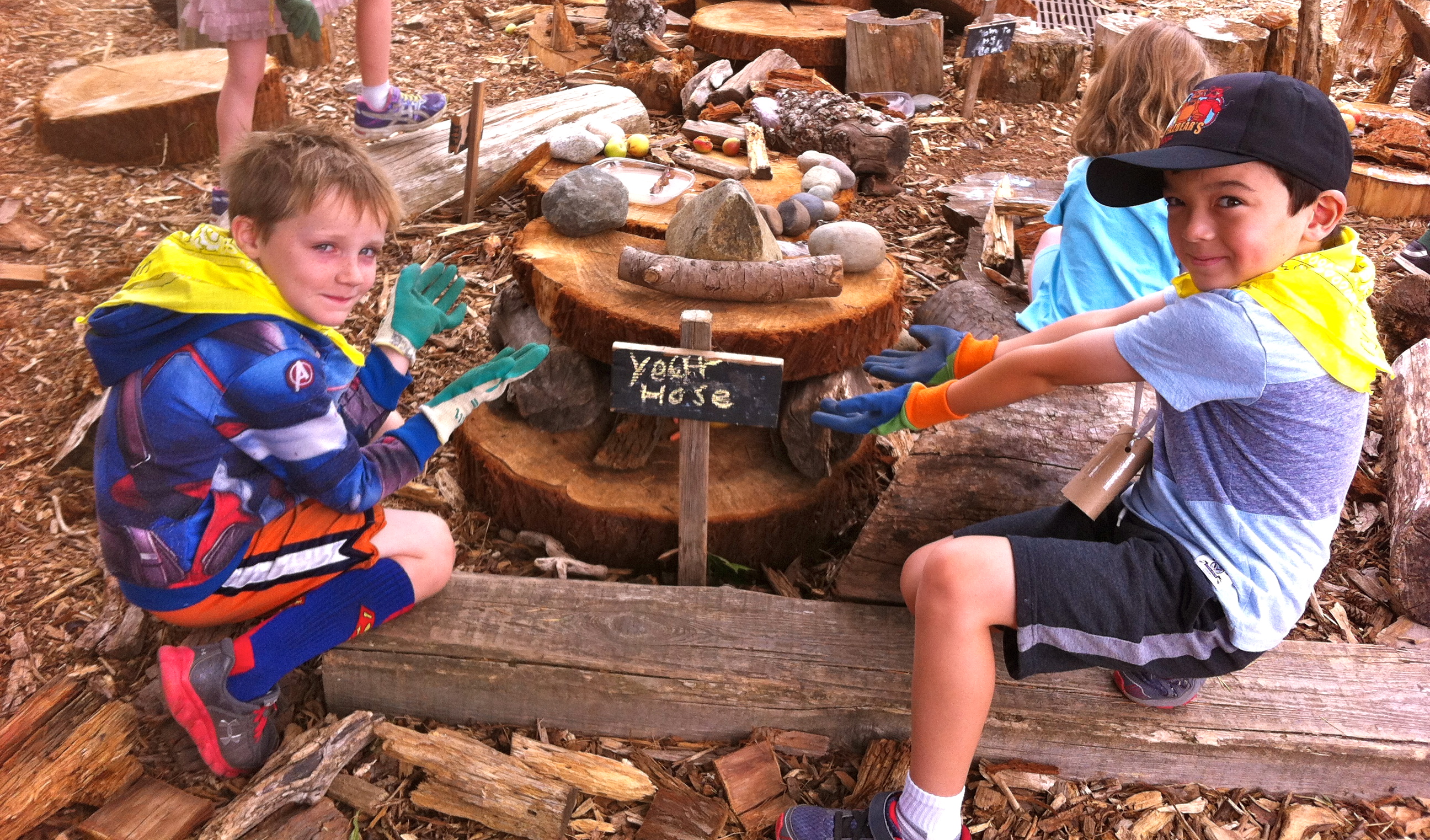 Magnuson Children’s Garden » The Log Pile and all that lives there